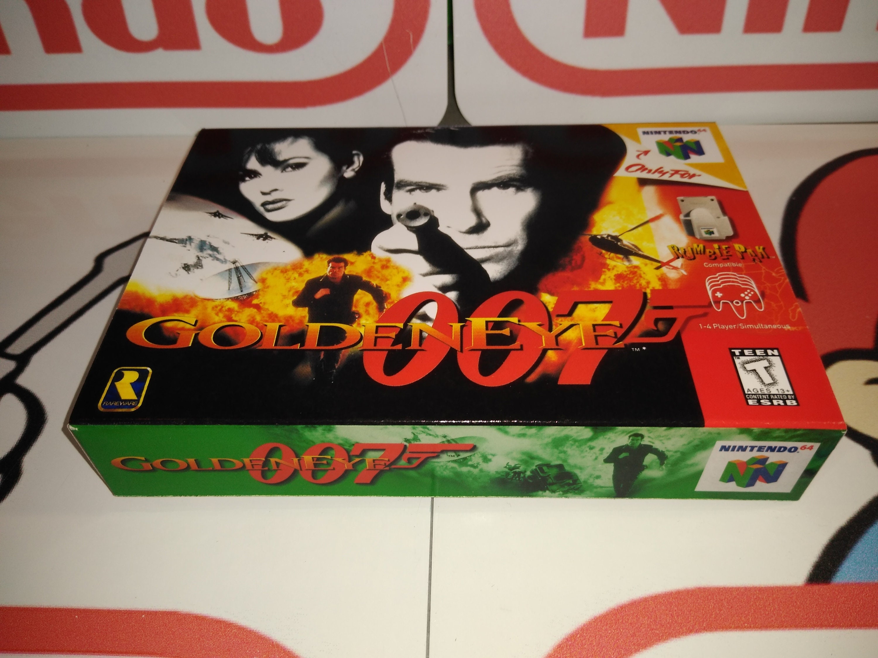 Goldeneye 007 Replacement Box - N64 Nintendo 64 - Highest Quality Boxes ...
