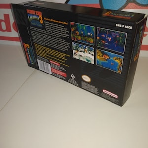 Donkey Kong Country 3: Dixie Kong's Double Trouble! Replacement Box ...