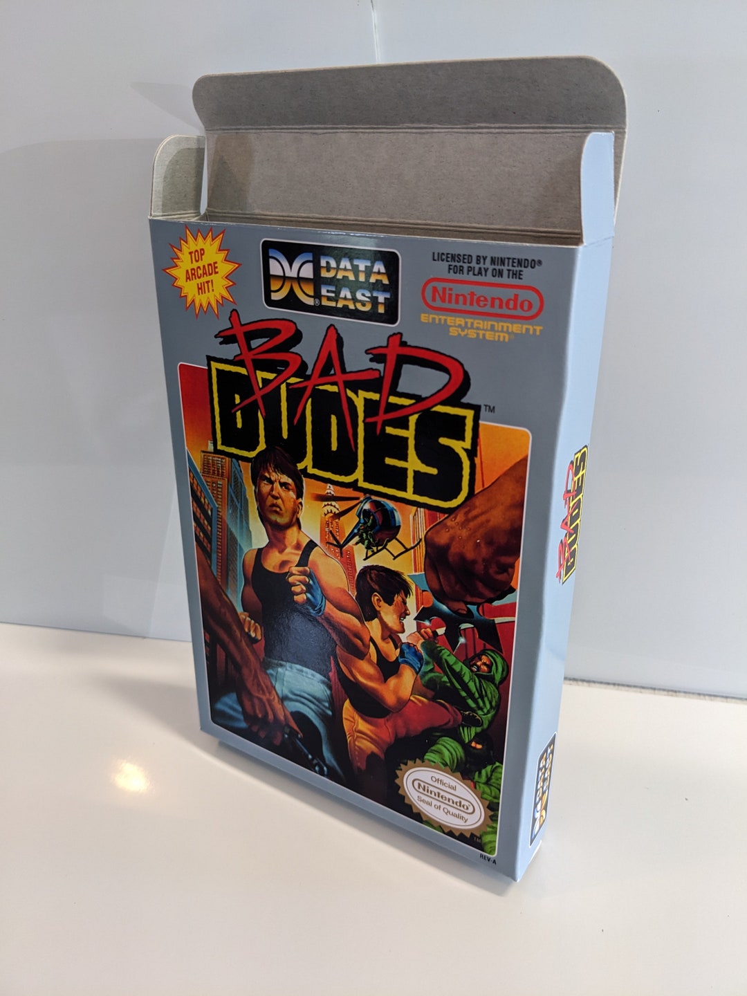 Bad Dudes Replacement Box - Nintendo NES - Highest Quality Boxes in the ...