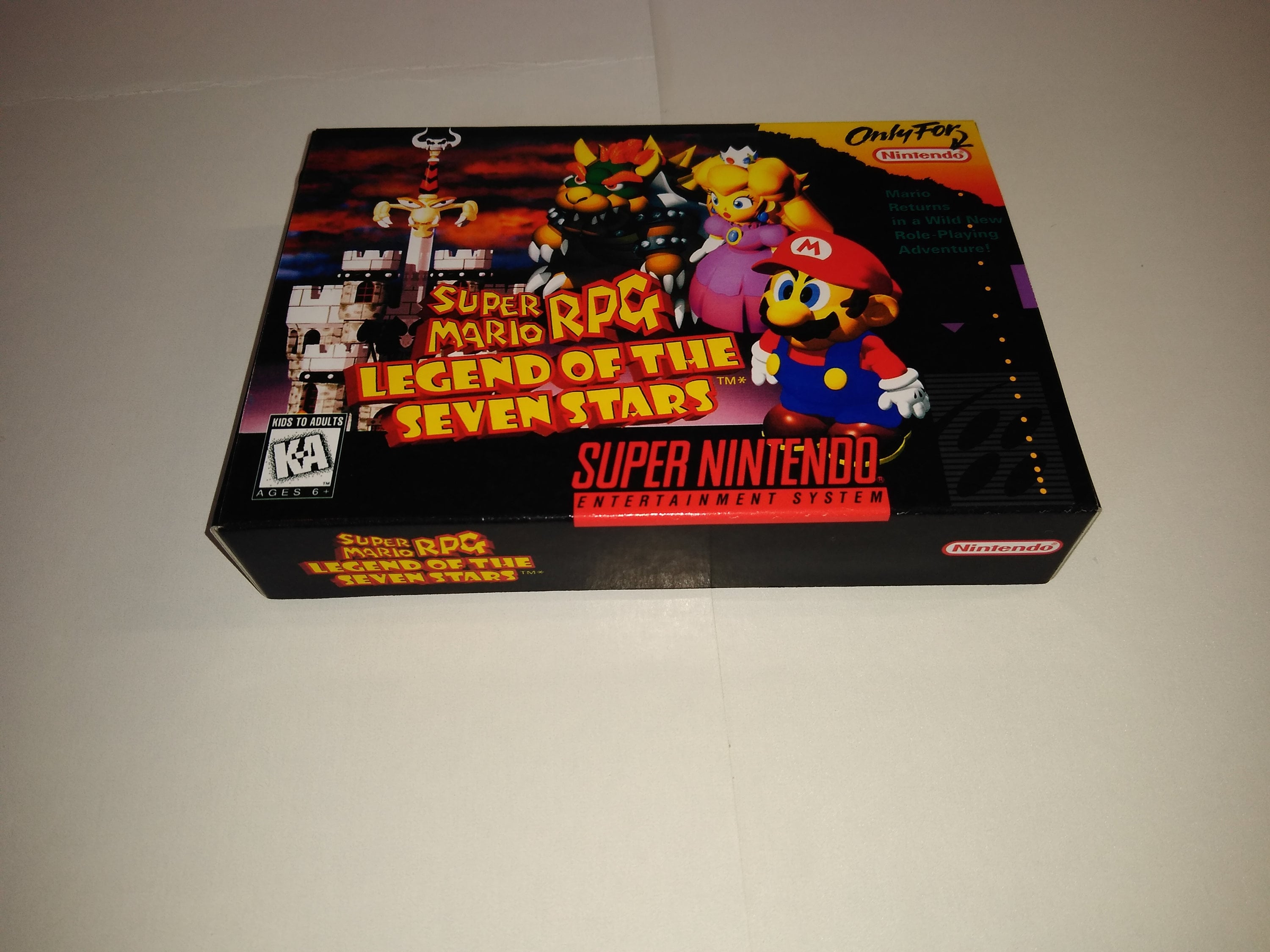 Super Mario RPG Replacement Box - Super Nintendo SNES - Highest Quality ...