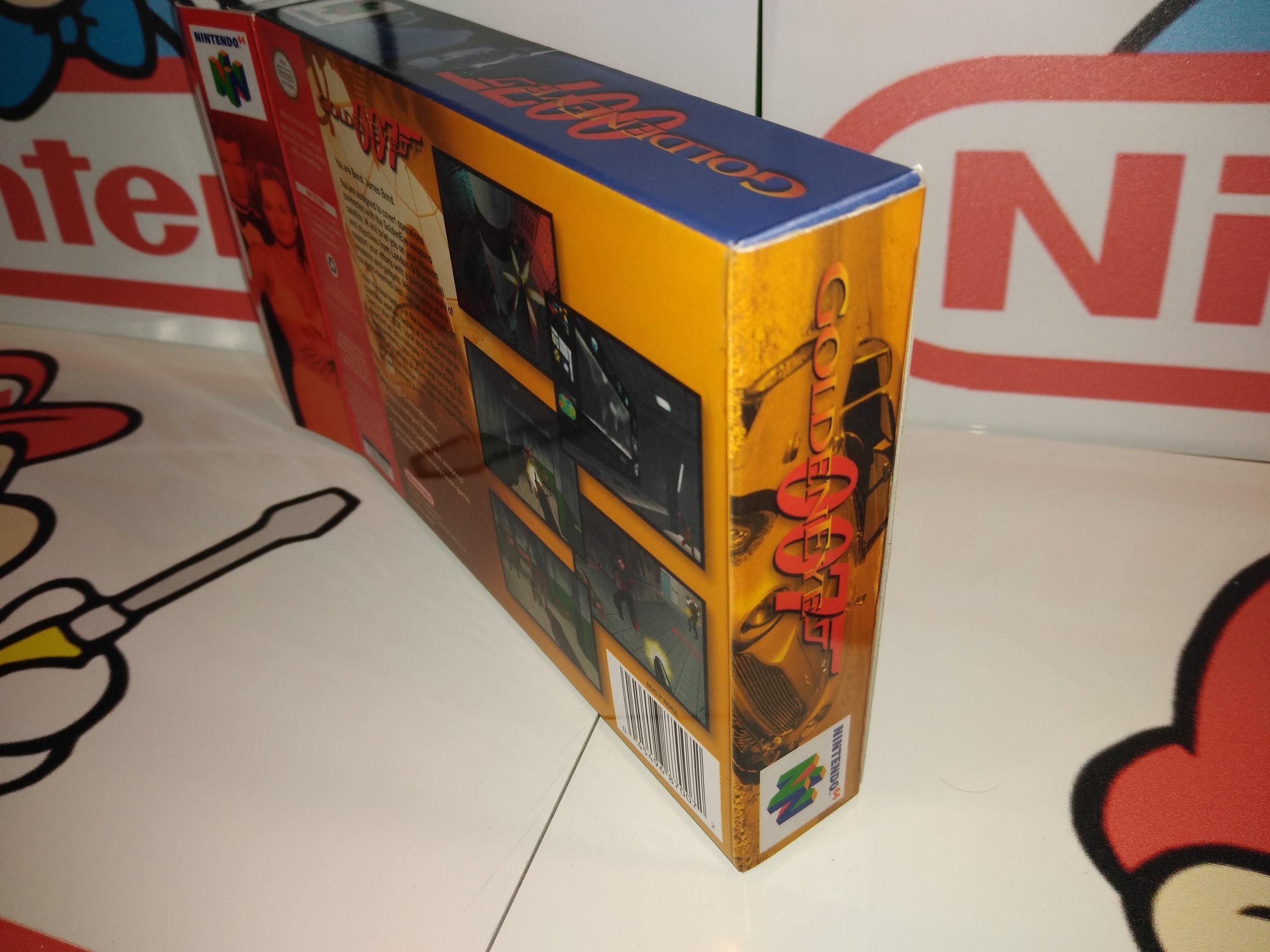 Goldeneye 007 Replacement Box - N64 Nintendo 64 - Highest Quality Boxes ...