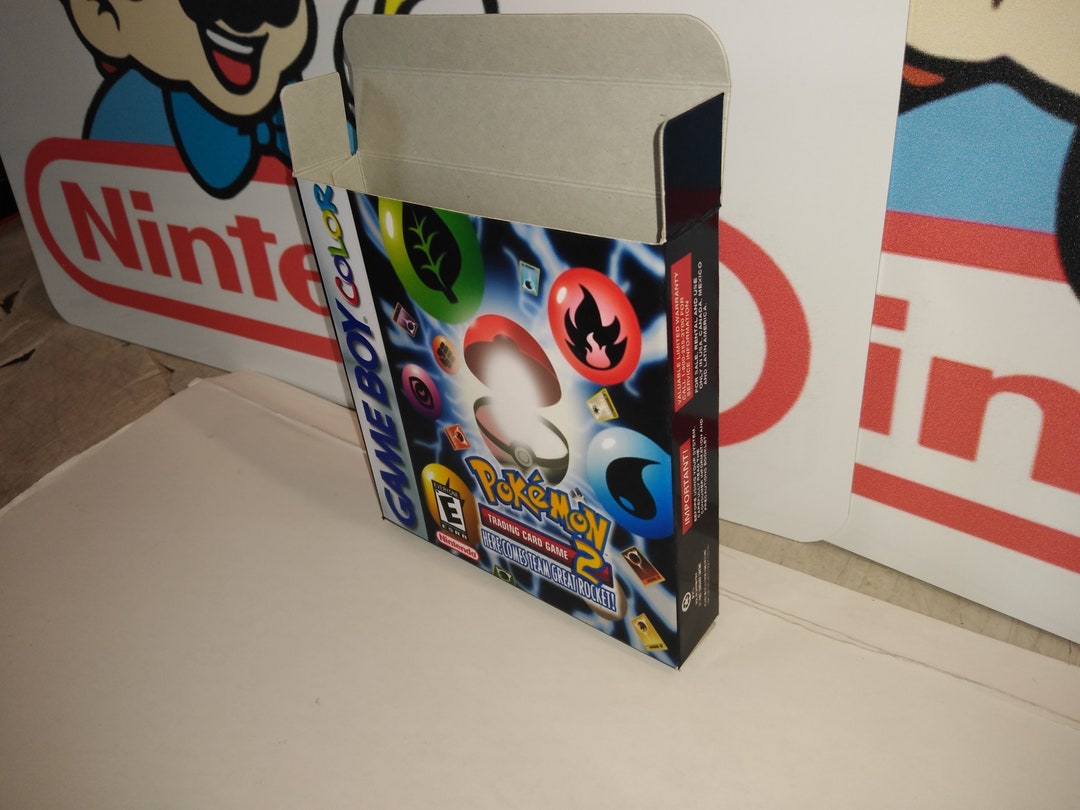 Pokemon Trading Card Game 2 Replacement Box - Nintendo Game Boy ...