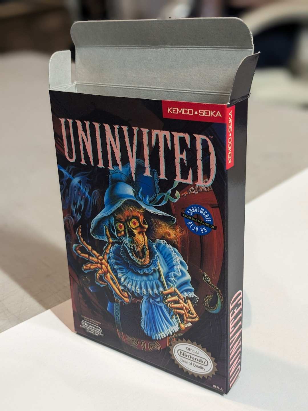 Uninvited Replacement Box - Nintendo NES - Highest Quality Boxes in the ...