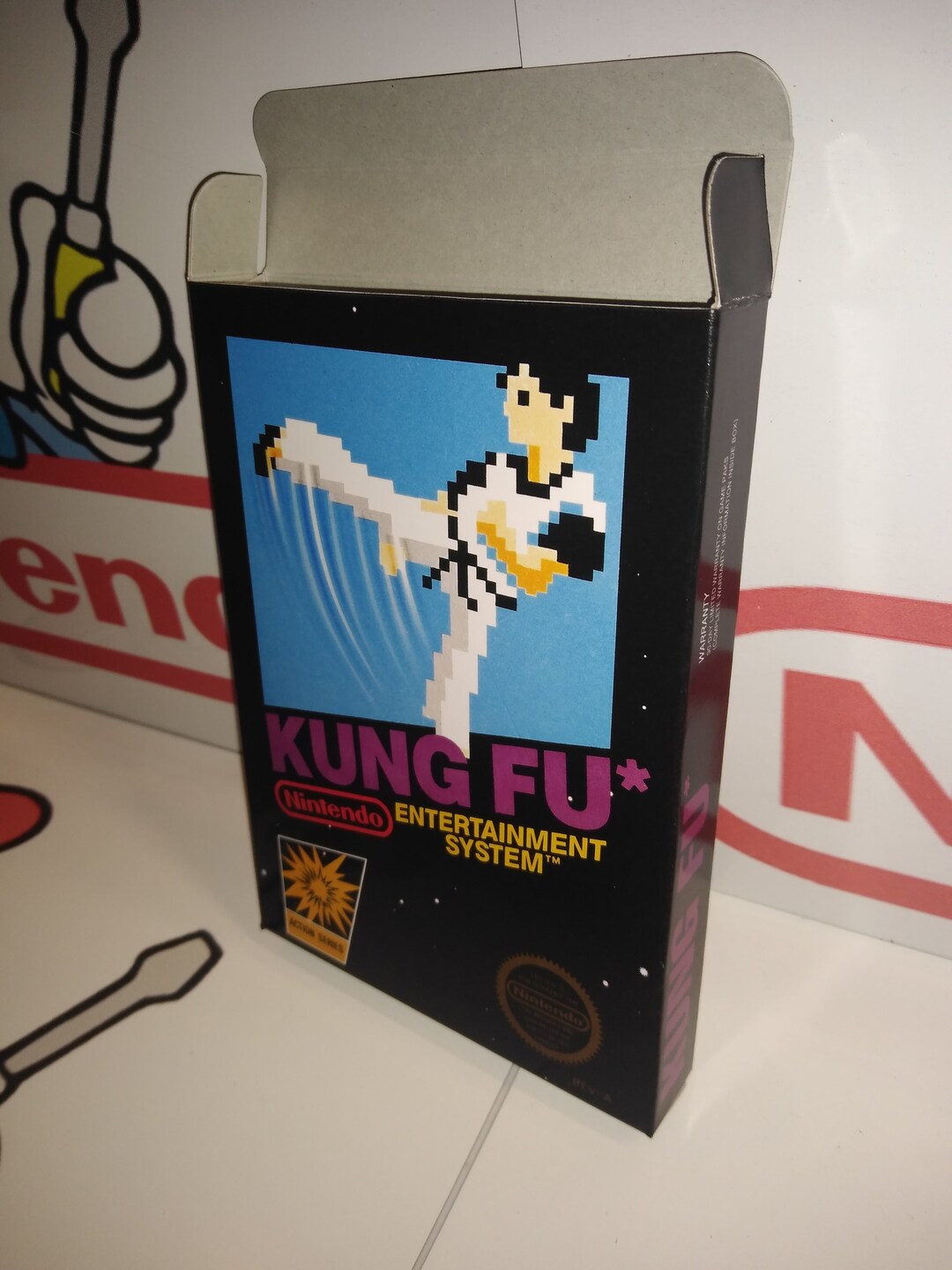 Kung Fu Replacement Box - Nintendo NES - Highest Quality Boxes in the ...