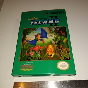 Adventure Island II 2 Replacement Box - Nintendo NES - Highest Quality ...