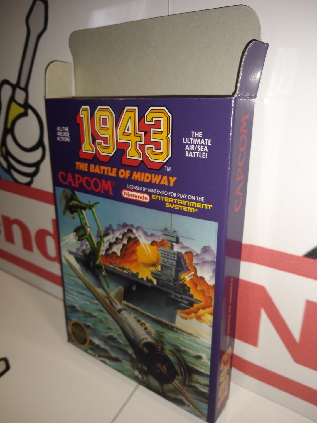 1943 the Battle of Midway Replacement Box - Nintendo NES - Highest ...