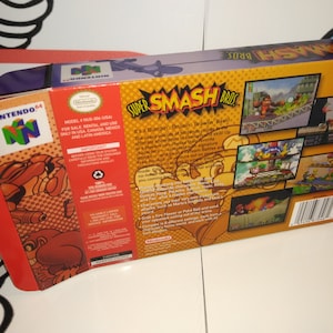 Super Smash Bros. 64 Replacement Box - N64 Nintendo 64 - Highest ...