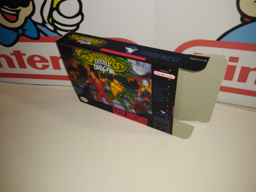Battletoads Double Dragon Replacement Box - Super Nintendo SNES ...