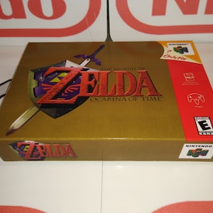 The Legend of Zelda: Ocarina of Time Replacement Box - N64 Nintendo 64 ...