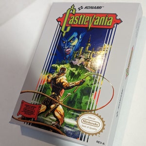 Castlevania Replacement Box - Nintendo NES - Highest Quality Boxes in ...
