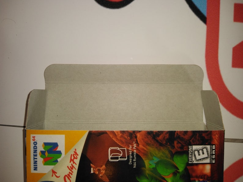Banjo Kazooie Replacement Box - N64 Nintendo 64 - Highest Quality Boxes ...