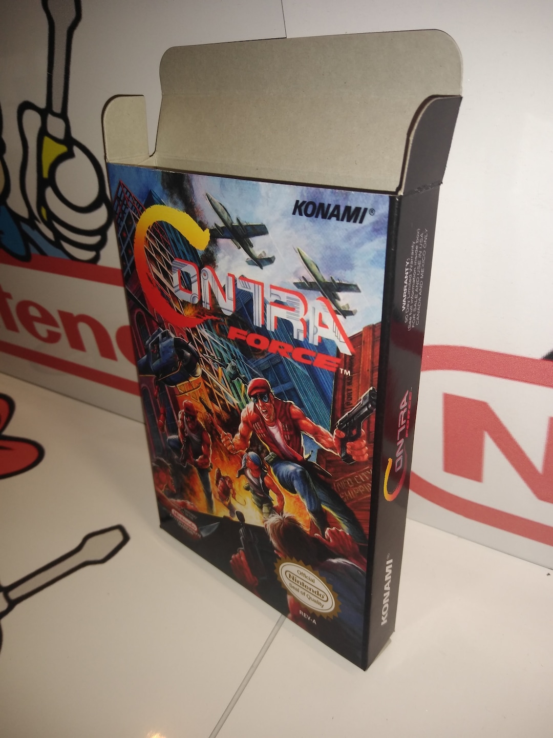 Contra Force Replacement Box - Nintendo NES - Highest Quality Boxes in ...