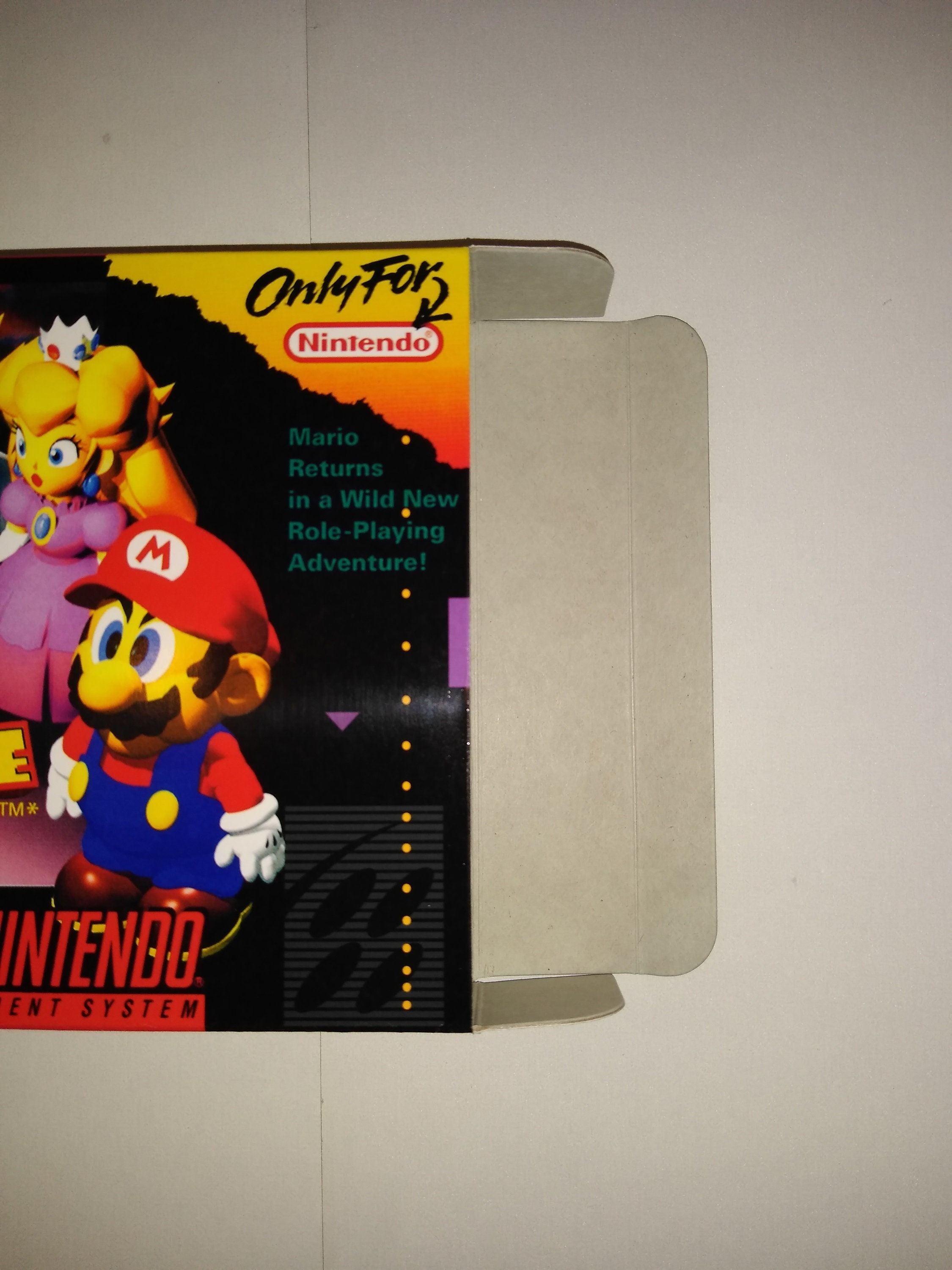 Super Mario RPG Replacement Box - Super Nintendo SNES - Highest Quality ...