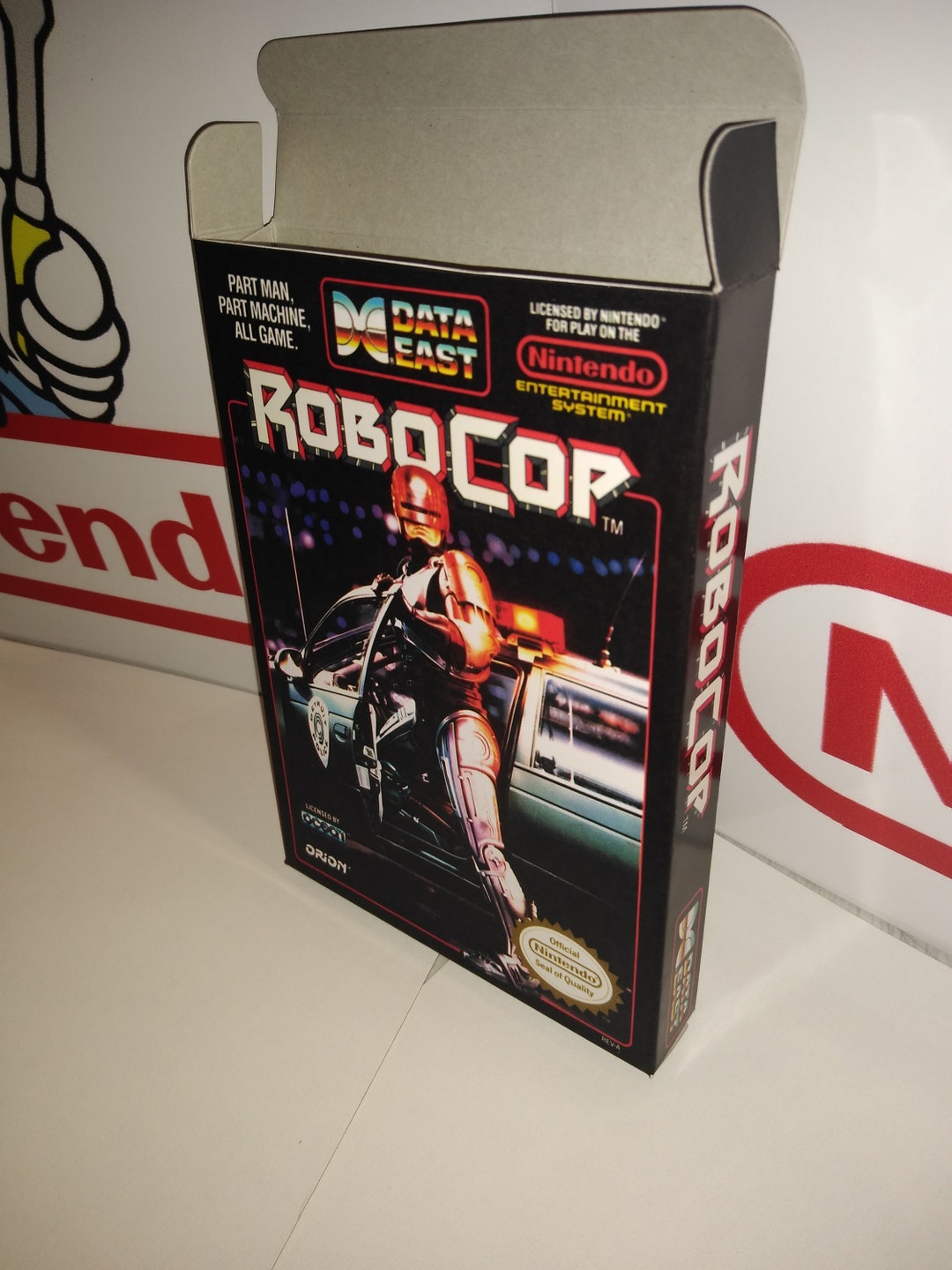 Robocop Replacement Box - Nintendo NES - Highest Quality Boxes in the ...