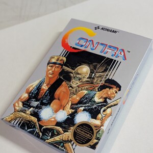 Contra Replacement Box - Nintendo NES - Highest Quality Boxes in the ...