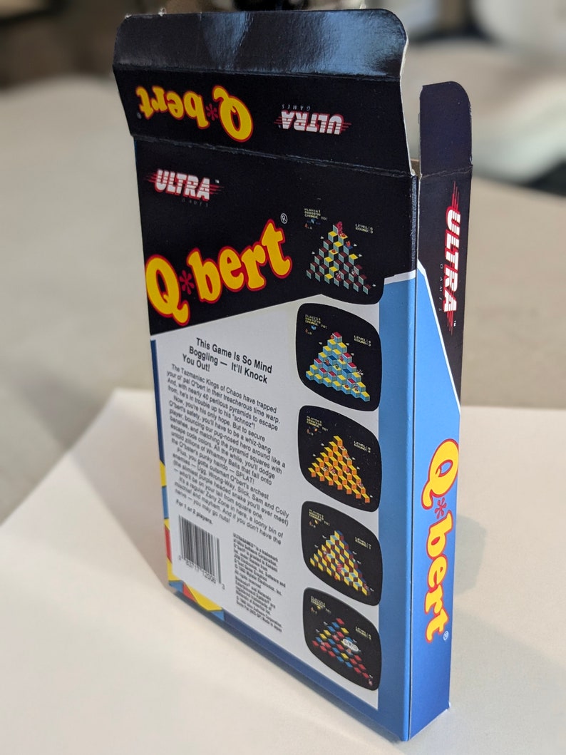 Q*bert Replacement Box - Qbert Nintendo NES - Highest Quality Boxes in ...