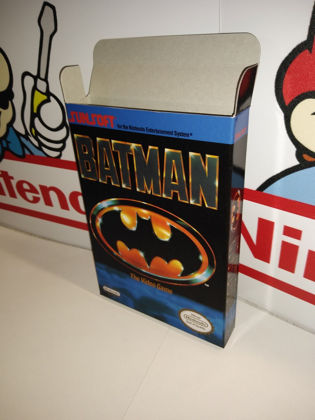 Batman Replacement Box - Nintendo NES - Highest Quality Boxes in the ...