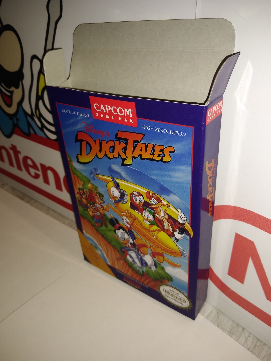 Duck Tales Replacement Box - Nintendo NES - Highest Quality Boxes in ...