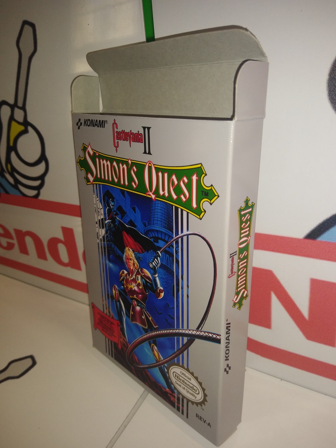 Castlevania II (2): Simon's Quest Replacement Box - Nintendo NES ...