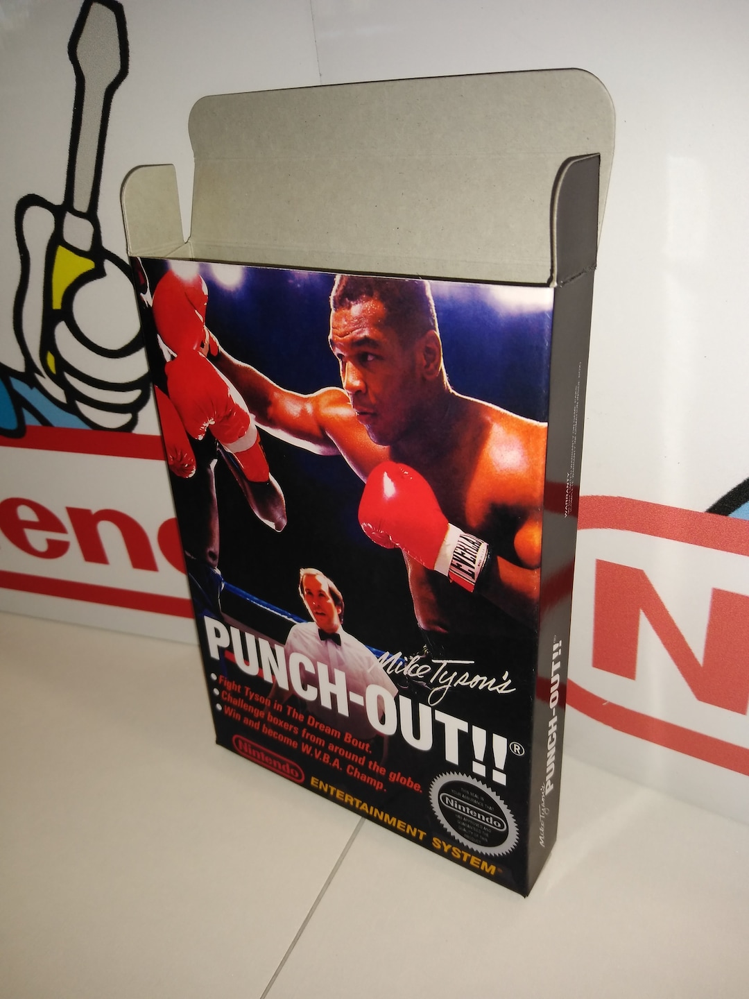 Mike Tyson's Punch Out!! Replacement Box - Nintendo NES - Highest ...