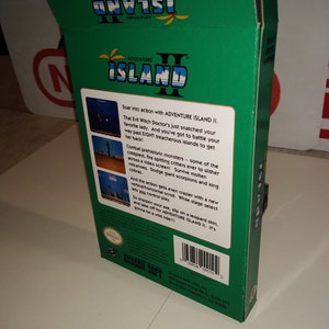 Adventure Island II 2 Replacement Box - Nintendo NES - Highest Quality ...