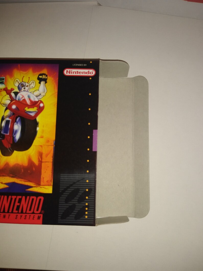 Biker Mice From Mars Replacement Box Super Nintendo SNES - Etsy