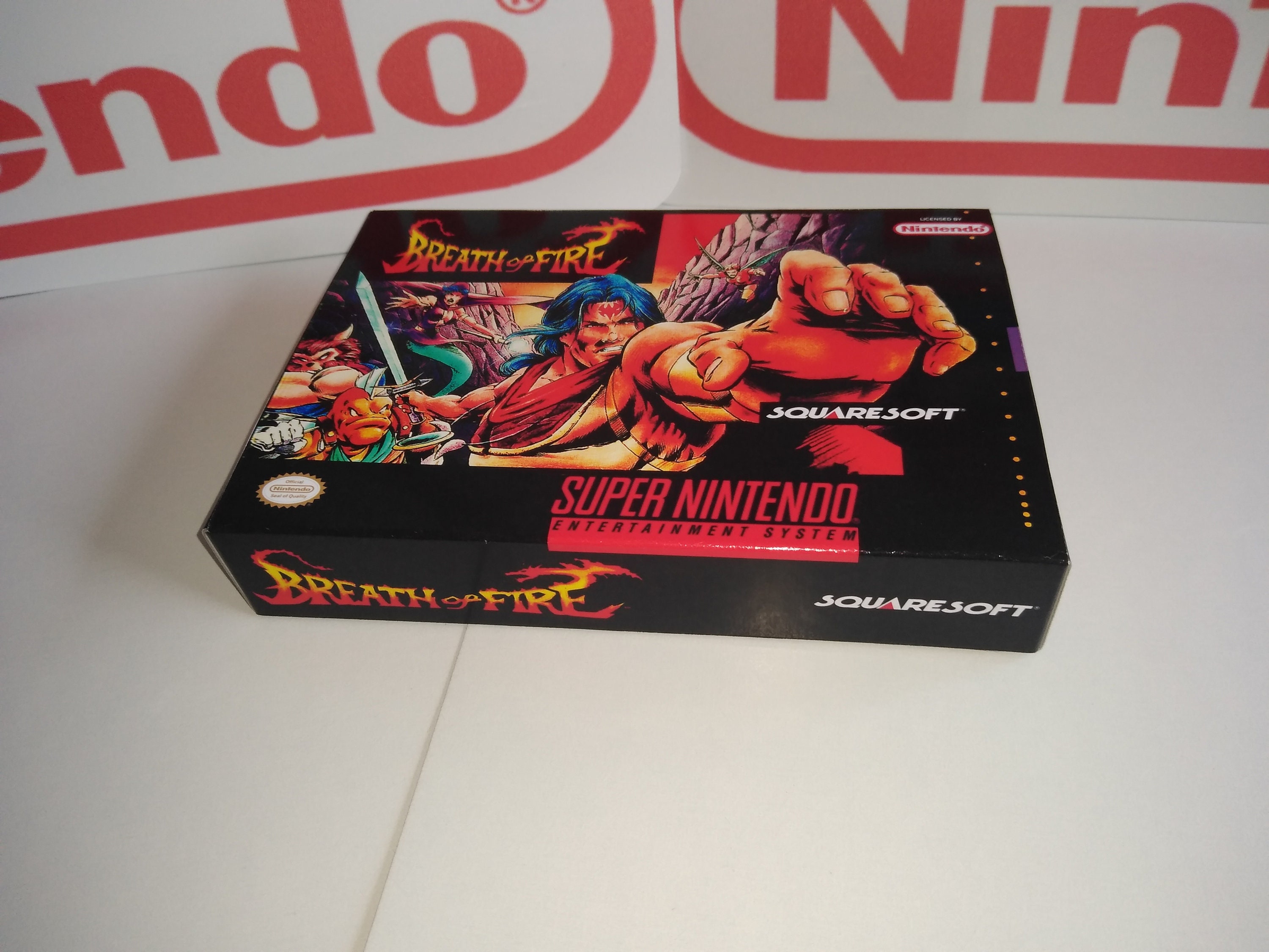 Breath of Fire Replacement Box Super Nintendo SNES Highest - Etsy