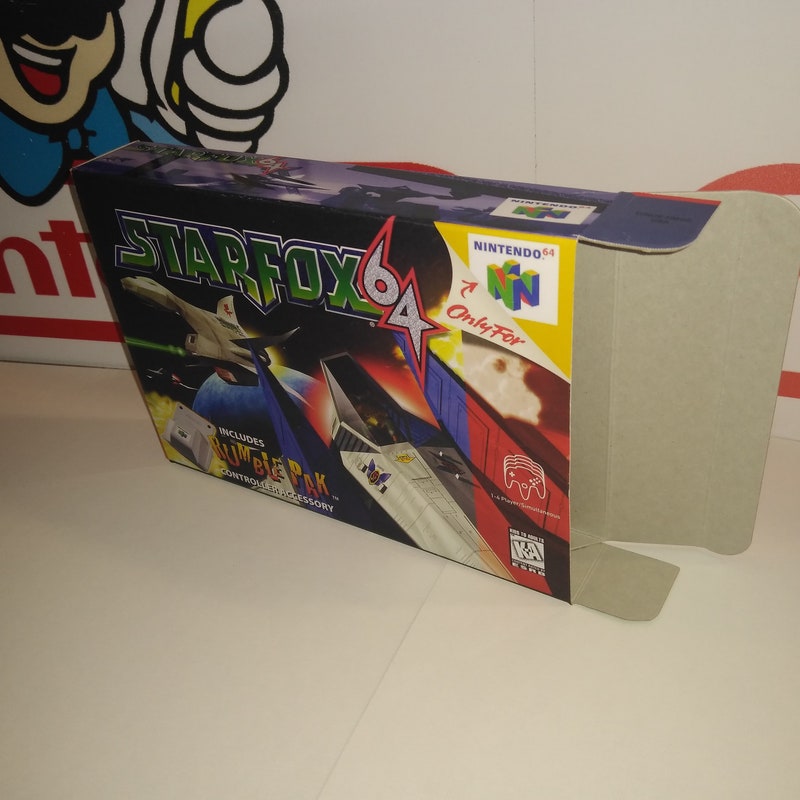 Nintendo 64 Box Covers - Etsy