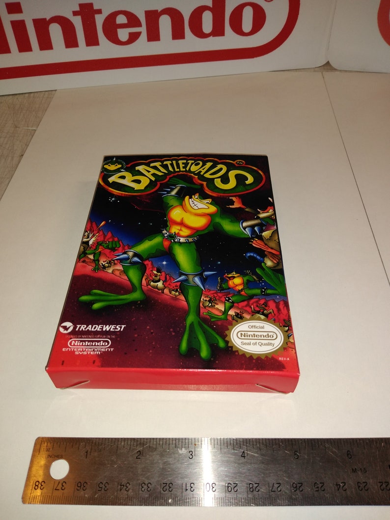 Battletoads Replacement Box - Nintendo NES - Highest Quality Boxes in ...