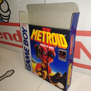 Metroid II (2) Return of Samus Replacement Box - Nintendo Game Boy ...