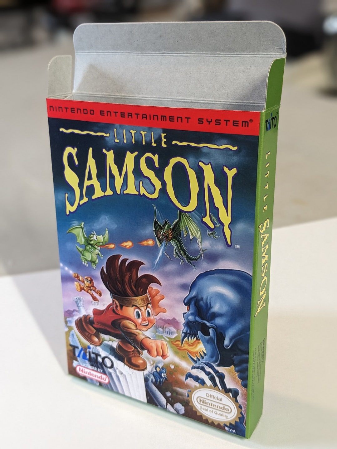 Little Samson Replacement Box - Nintendo NES - Highest Quality Boxes in ...