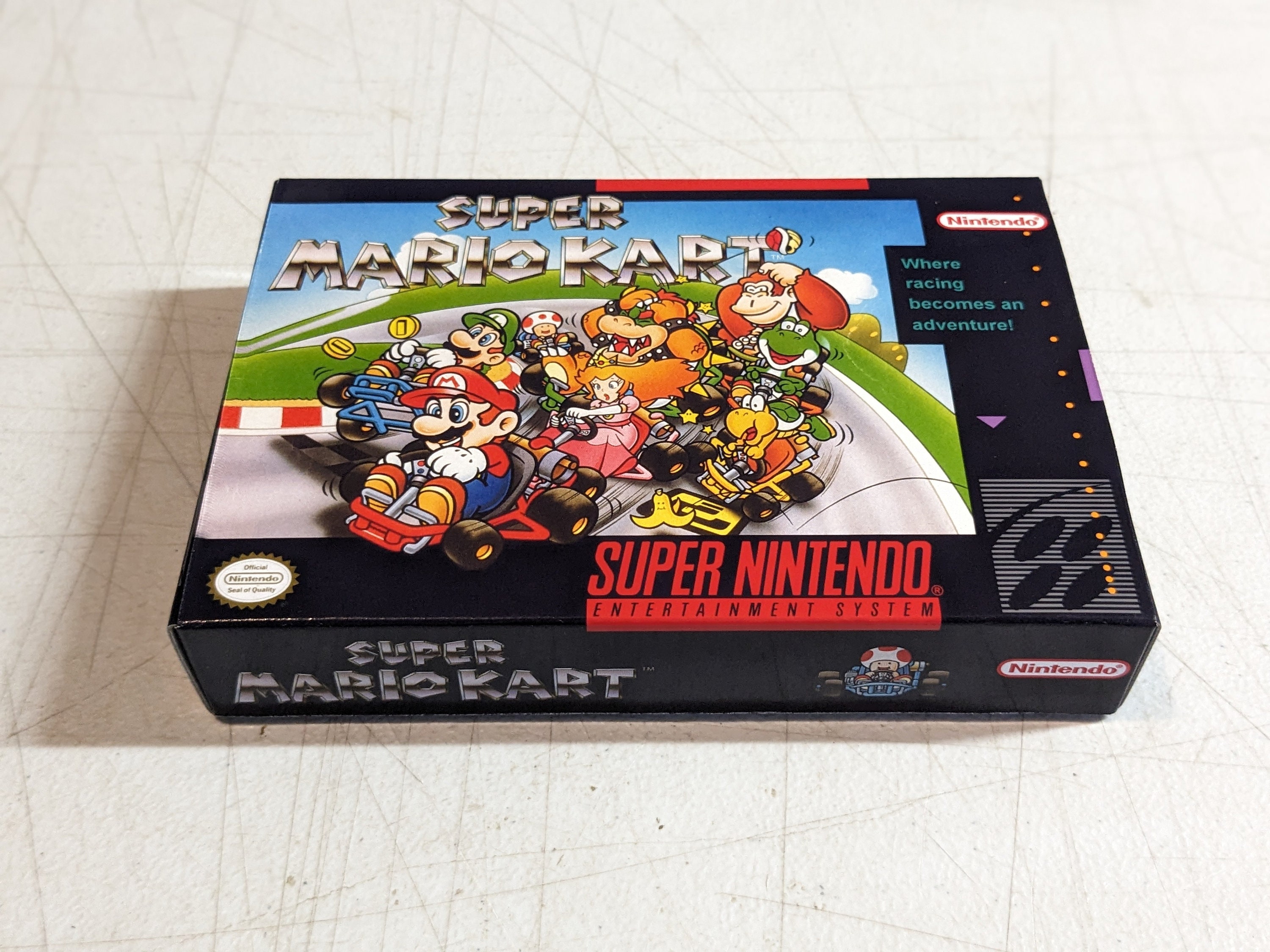 Super Mario Kart Replacement Box - Super Nintendo SNES - Highest ...