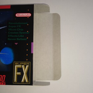Star Fox Replacement Box - Super Nintendo SNES - Highest Quality Boxes ...