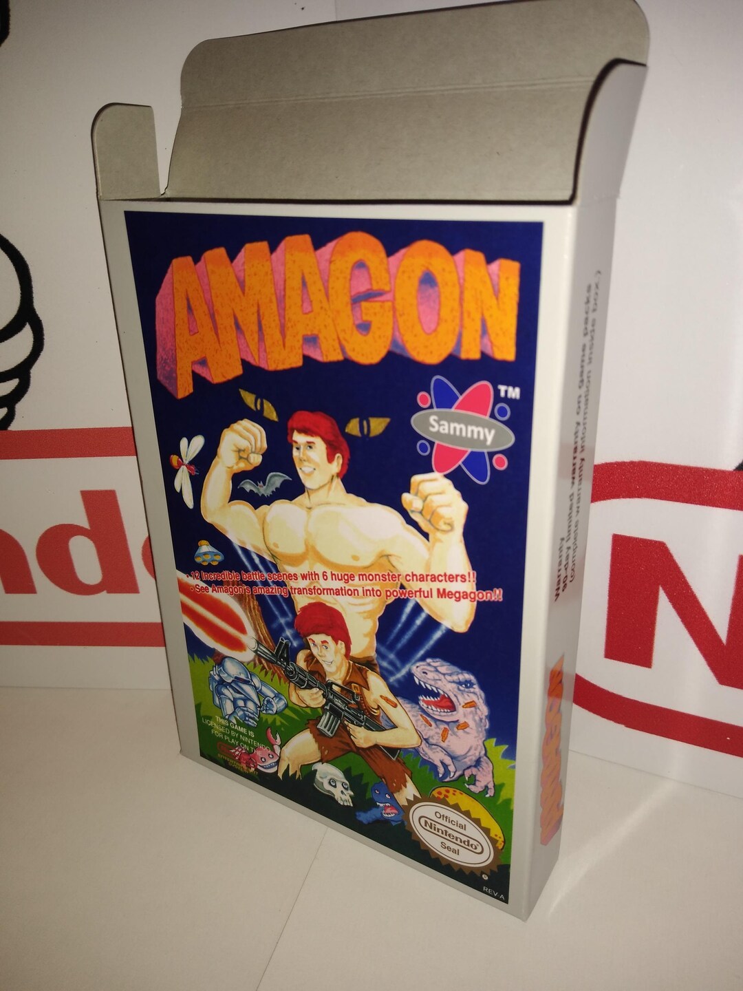 Amagon Replacement Box - Nintendo NES - Highest Quality Boxes in the ...
