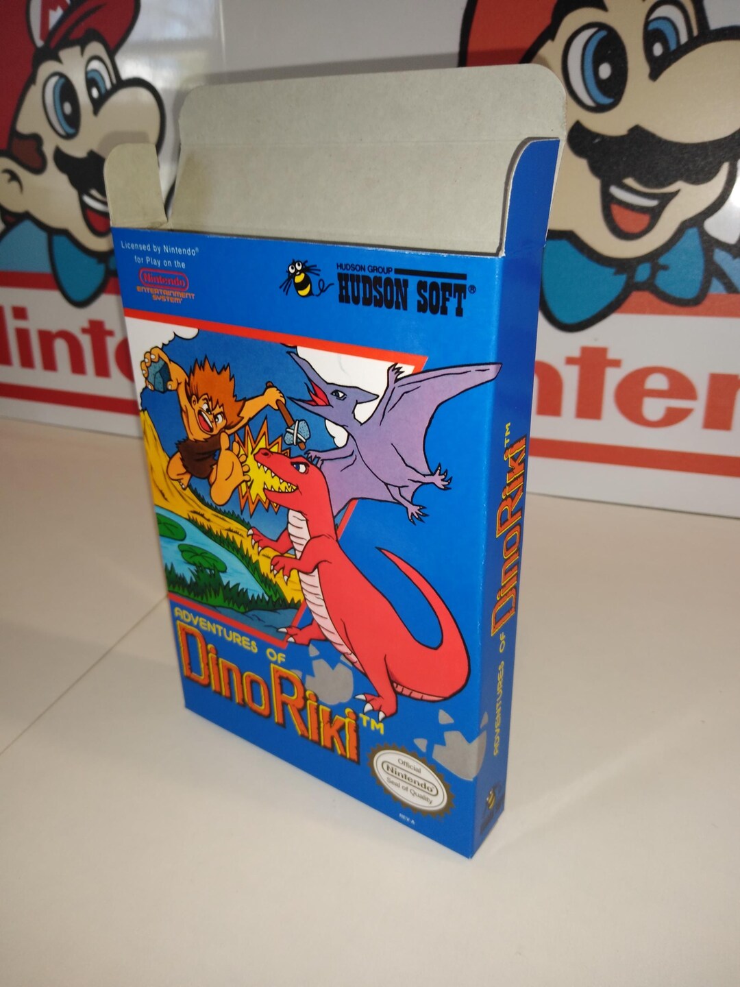 Adventures of Dino Riki Replacement Box - Nintendo NES - Highest ...