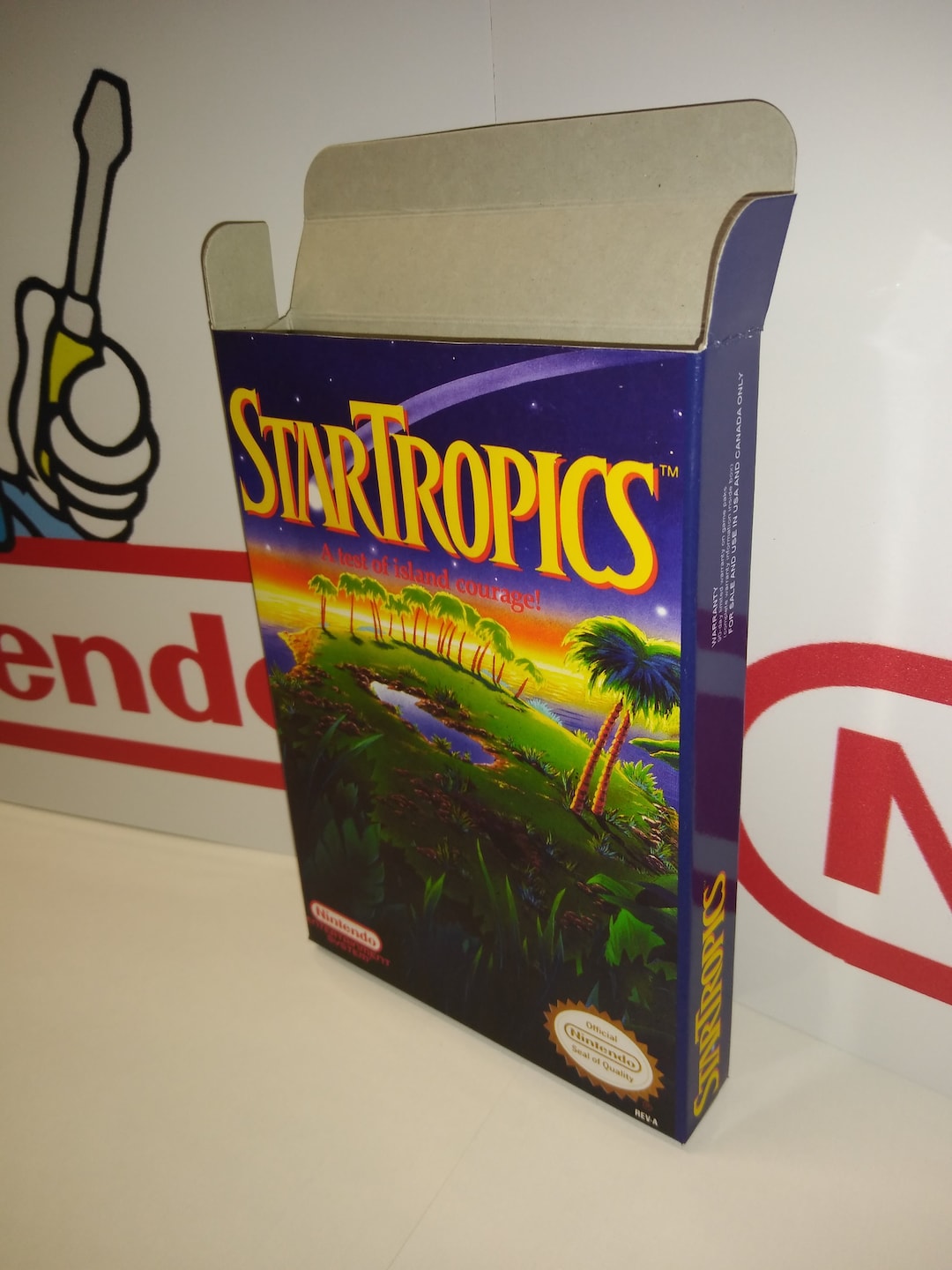 Star Tropics Replacement Box - Nintendo NES - Highest Quality Boxes in ...