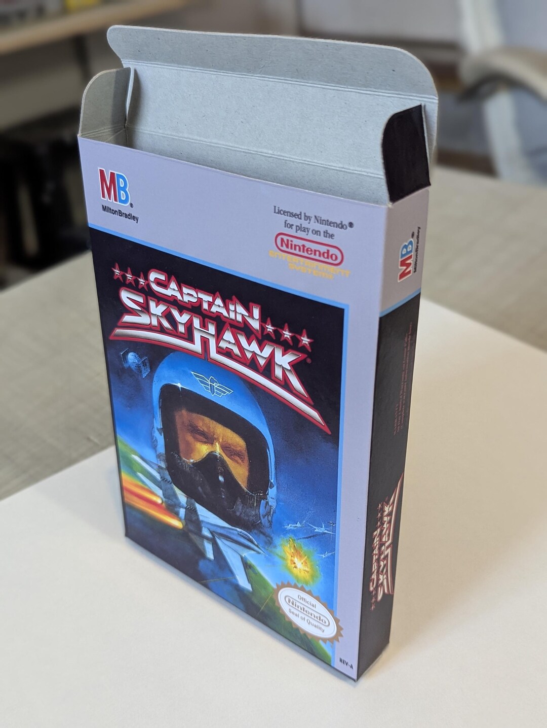 Captain Skyhawk Replacement Box - Nintendo NES - Highest Quality Boxes ...
