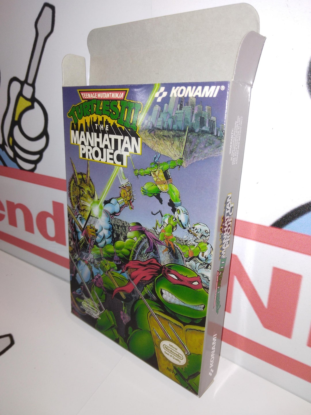 Teenage Mutant Ninja Turtles III (3) the Manhattan Project Replacement ...
