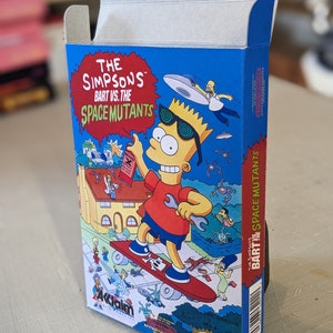 The Simpsons: Bart Vs. the Space Mutants Replacement Box - Nintendo NES ...