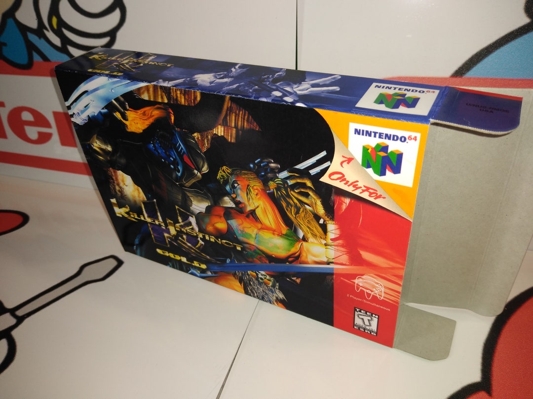 Killer Instinct Gold Replacement Box - N64 Nintendo 64 - Highest ...