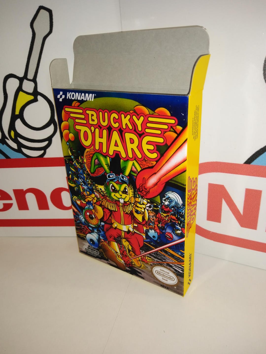 Bucky O'hare Replacement Box - Nintendo NES - Highest Quality Boxes in ...