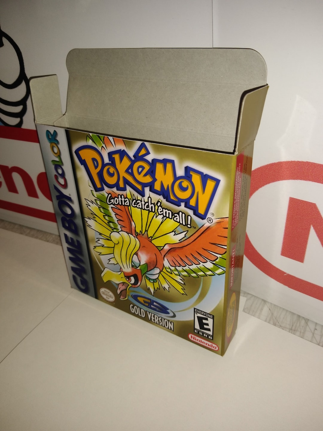 Pokemon Gold Replacement Box - Nintendo Game Boy - Highest Quality ...