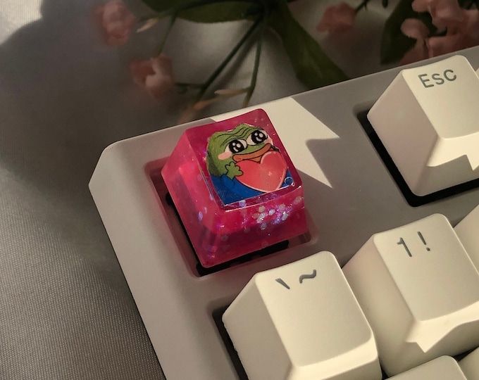 Customizable Peepo Love Keycap Cherry MX OEM Profile Mechanical ...