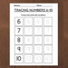 1 to 50 Number Tracing Worksheets, Traceable Numbers, Preschool ...