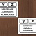 26 Printable Uppercase and Lowercase Alphabet Flashcards. Preschool ...