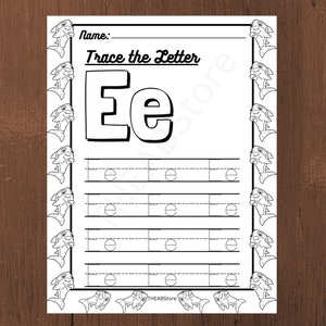 Baby Shark Theme Alphabets Tracing Worksheets, Baby Shark Boarder ...