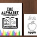 Alphabet Worksheets coloring Printable Alphabets Coloring Book ...