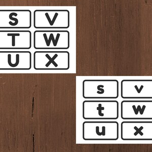 26 Printable Uppercase and Lowercase Alphabet Flashcards. Preschool ...