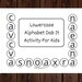 26 Lowercase Alphabet Dab It With 1 Cover Page ,26 Printable Alphabet ...
