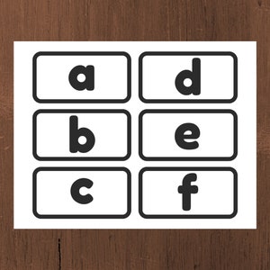 26 Printable Uppercase Alphabet Flashcards. Preschool-kindergarten ...